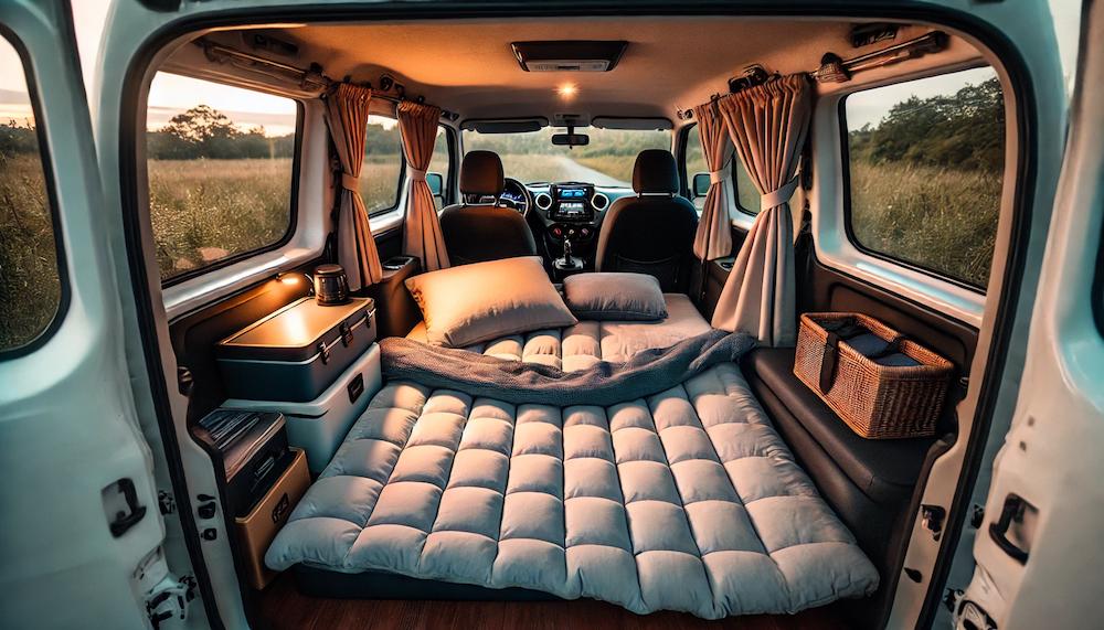 タントの車中泊用ベッドを自作！作り方と快適に寝るコツを徹底解説